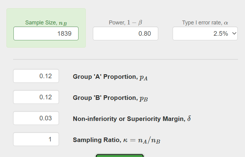 RCT에서 고려할 통계